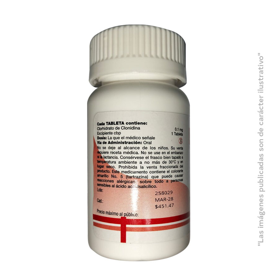 BOMATH_Clonidina_0.1 mg_ 100 tabletas – farmashop.mx