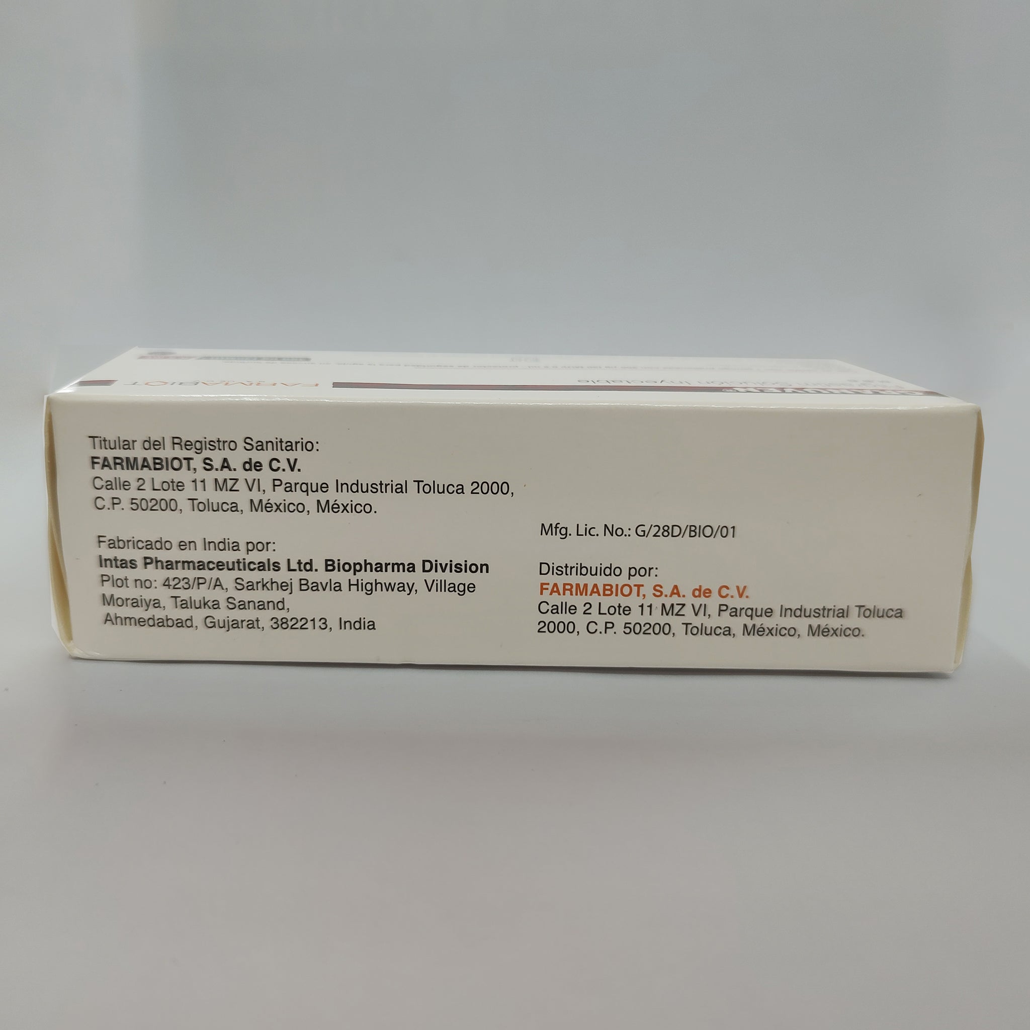 GRANUVEN 300 ug (30MU) 0.5mL, Solución inyectable, FARMABIOT – farmashop.mx