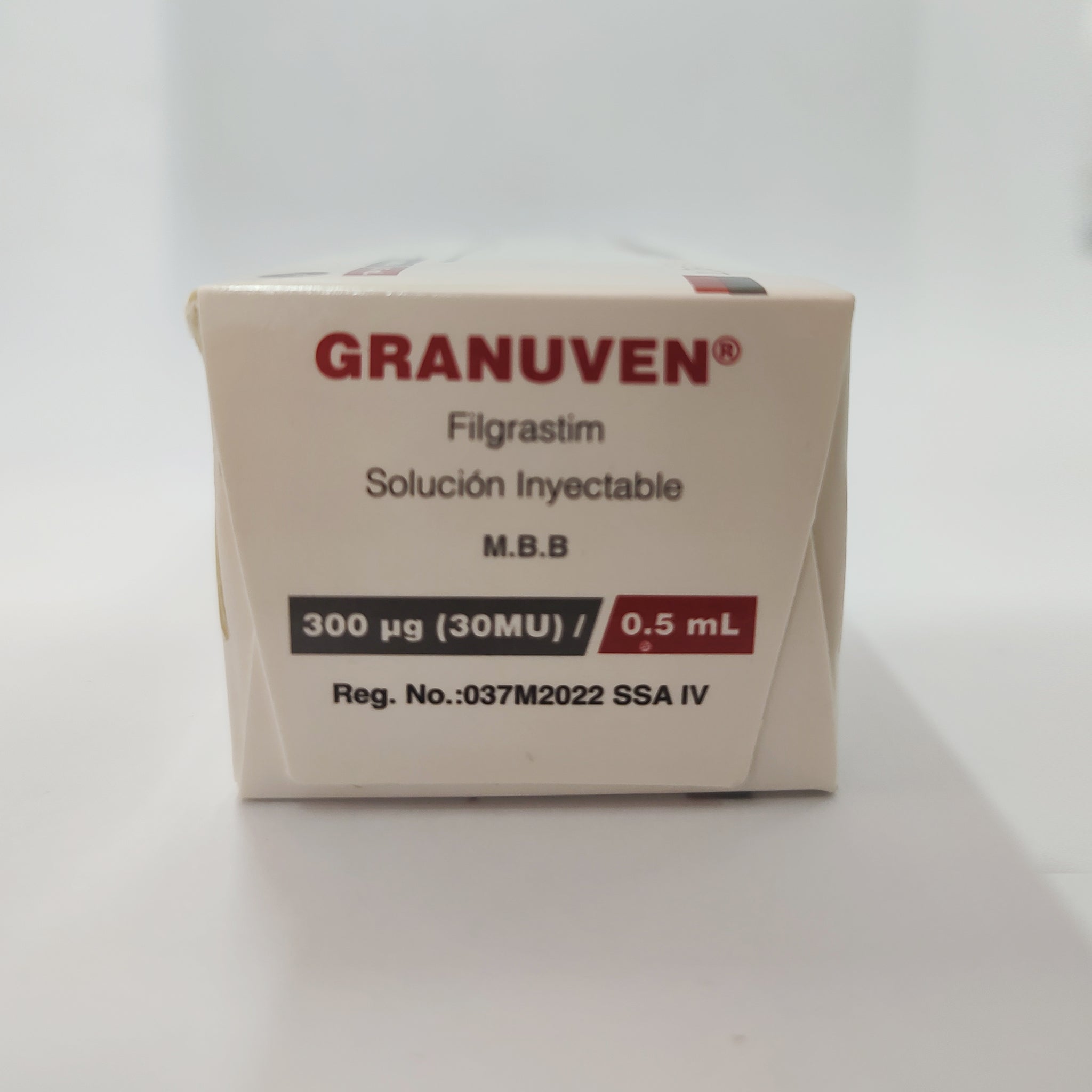 GRANUVEN 300 ug (30MU) 0.5mL, Solución inyectable, FARMABIOT – farmashop.mx