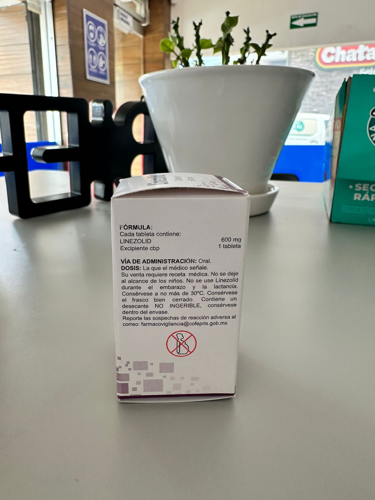 LINEZOLID, 600 mg, tabletas, ULTRA LABORATORIOS. – farmashop.mx