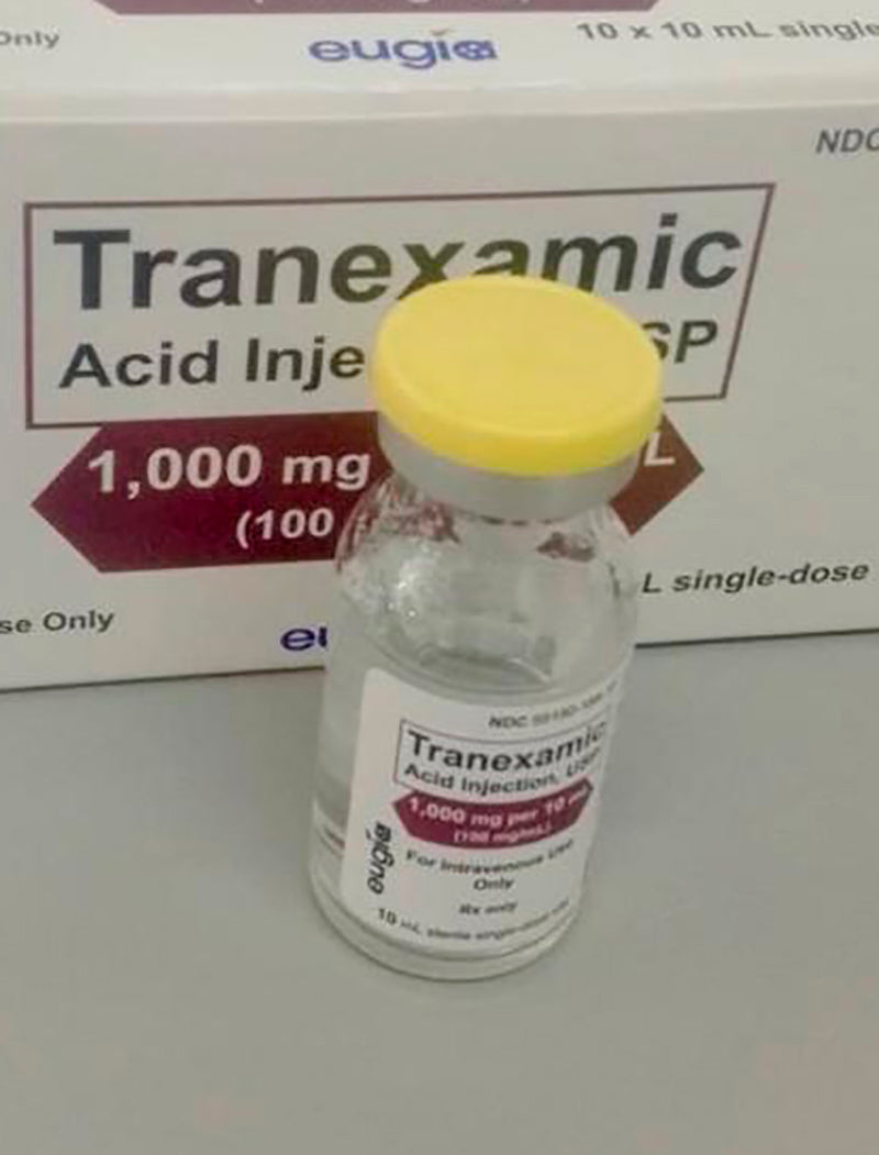 Tranexamic 1,000 mg/10 mL inyección UPS, EUGIA (ámpula) – farmashop.mx