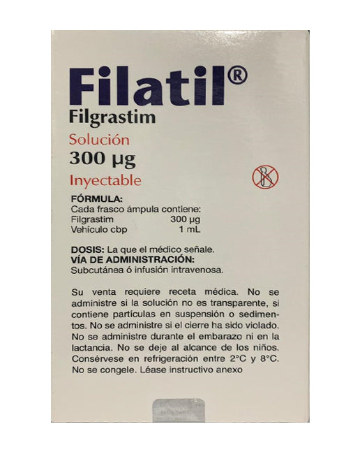FILATIL 300 mg Solución Inyectable Caja con 5 ámpulas PROBIOMED ...